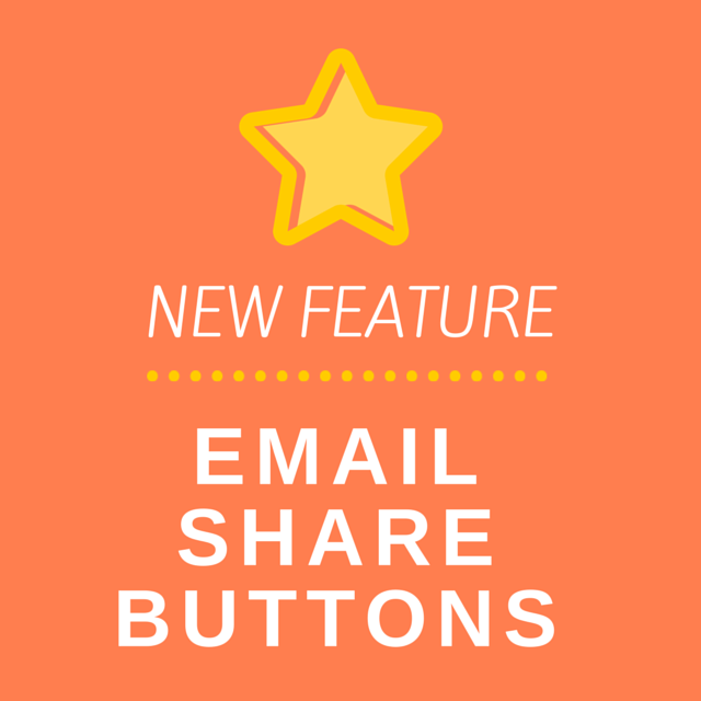 New Feature: Email Share Buttons - ShareProgress